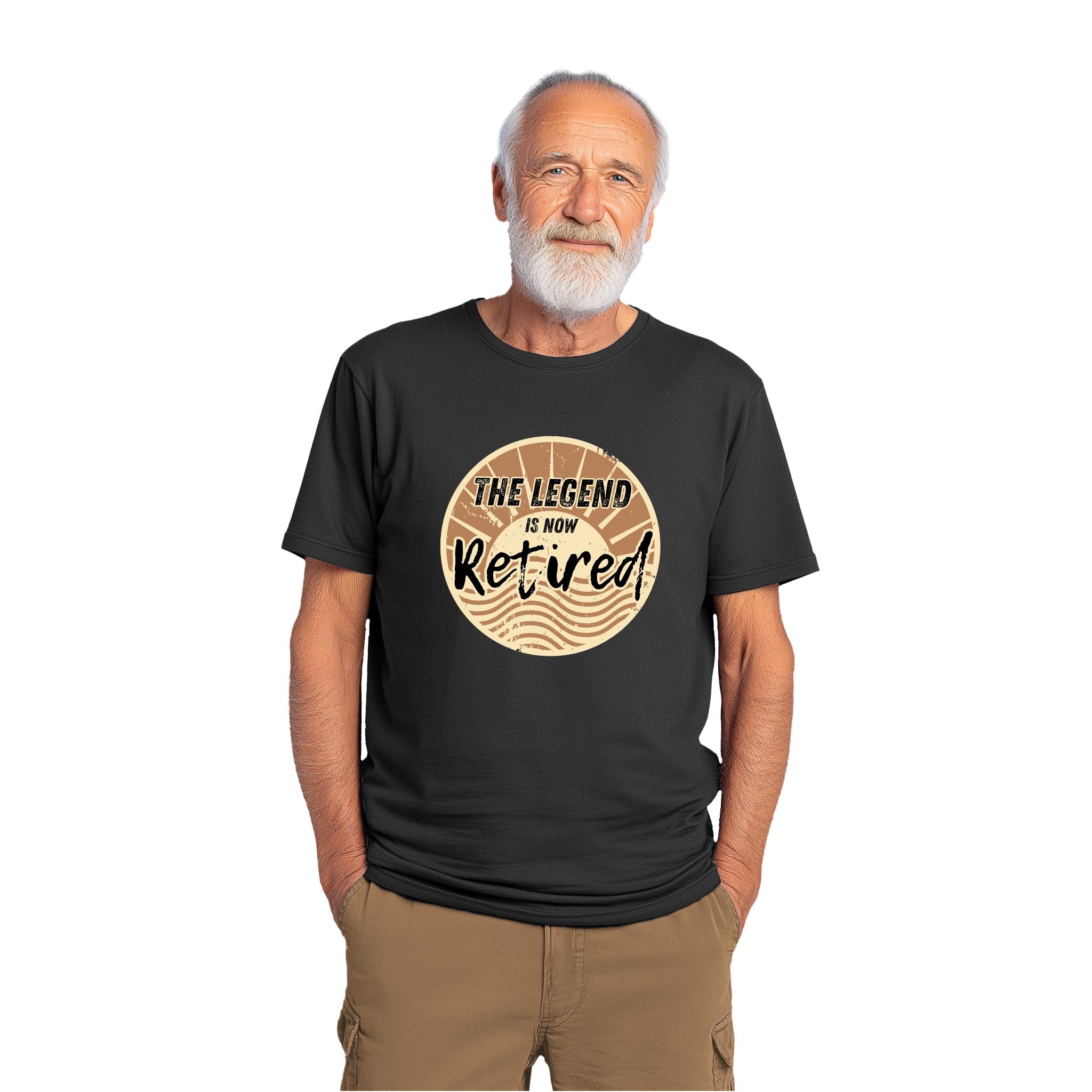 Officially Retired T-Shirt – Funny Retirement Gift for Men & Women | R ...